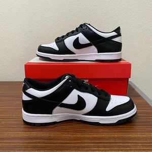 Nike | Shoes | Nike Dunk Low Retro White Black Panda 22 Cw1590100 Gs ...